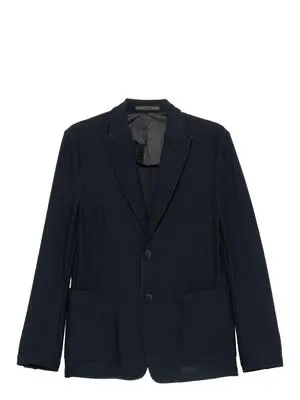 Giorgio Armani Icon Single-breasted Blazer Jacket - Multicolor