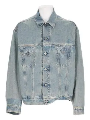 MAISON MARGIELA Denim Taped Jacket - Blue