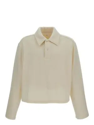 RIER Rier Men Wool Fleece Polo Multicolor