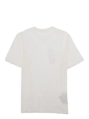 MAISON MARGIELA T-shirt In Jersey Di Cotone Taped - White