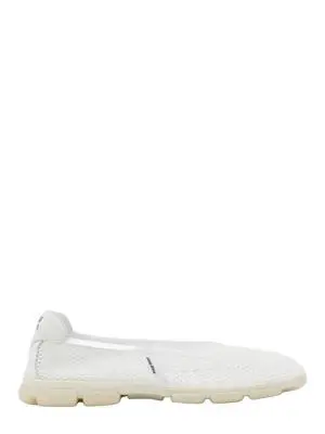 Miu Miu Mesh Ballerinas - White