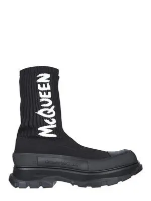 Alexander McQueen Tread Slick Boot - Black