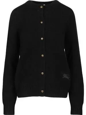 Burberry Cashmere Cardigan - Black