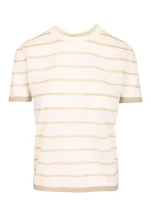 Max Mara Favetta Sweater In Cashmere And Silk Blend - Cream