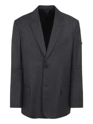 Balenciaga Wool Blazer - Gray