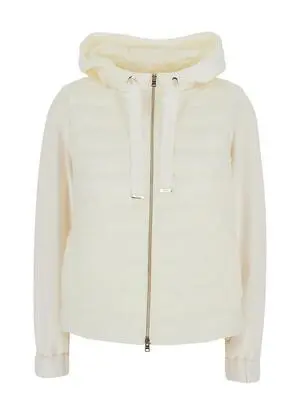 Herno Hooded Puffer Jacket - White