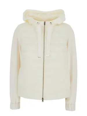 Herno Hooded Puffer Jacket - White