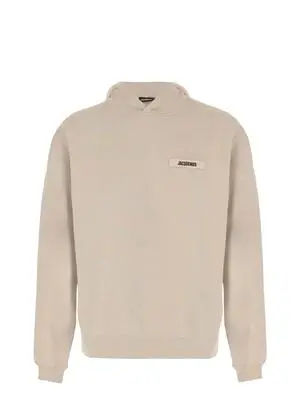 Jacquemus Le Hoodie Gros Grain Cotton Hoodie - Multicolor