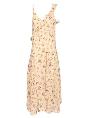 Isabel Marant Étoile Luxie Printed Dress - Cream