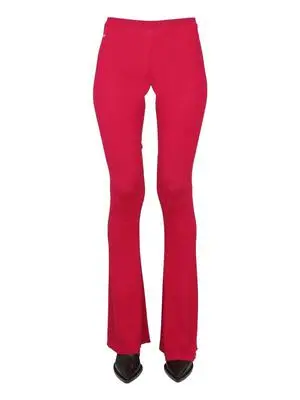 Dsquared2 Ribbed Flare Pants - Pink