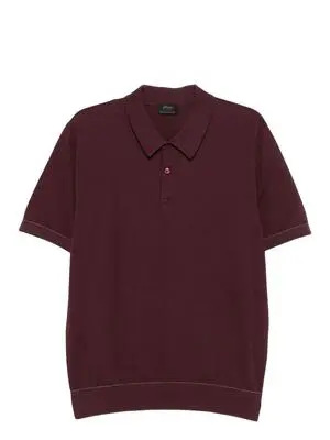 Brioni Cotton Polo Shirt - Multicolor
