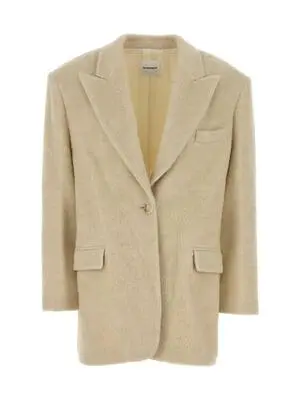 Andamane Acrylic Blend Coat - Brown