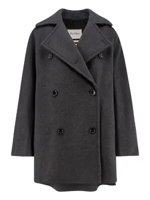 Max Mara MAX MARA Asturie1234 Oversize Virgin Wool And Cashmere Coat Multicolor
