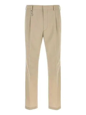 Prada Sand Cotton Pant - Brown