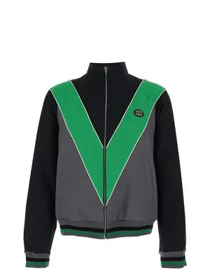 Valentino Garavani High Neck Tech Fabric Sweatshirt - Multicolor