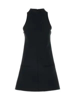 COURREGES Twill Dress - Black