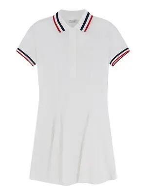 Brunello Cucinelli Stretch Cotton Piquet Mini Dress - Multicolor
