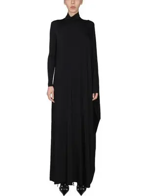 Balenciaga Minimal Maxi Dress - Black