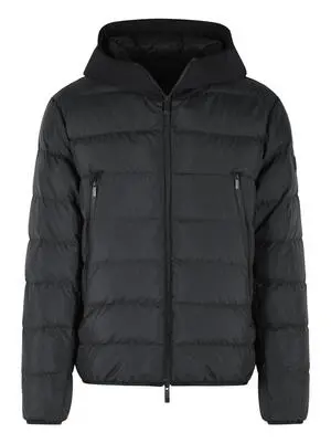 Moncler Vega Polyester Down Jacket - Black