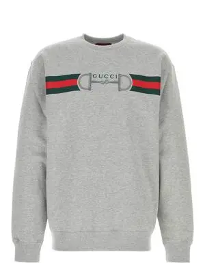 Gucci Grey Cotton Sweatshirt - Gray