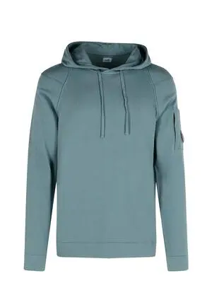 C.P. COMPANY Lens Light Cotton Sweatshirt - Blue