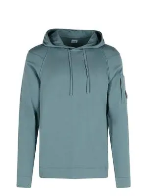 C.P. COMPANY Lens Light Cotton Sweatshirt - Blue