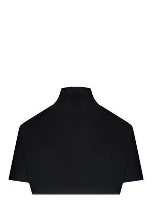 ALAÏA ALAIA Short Cotton Jersey T-Shirt