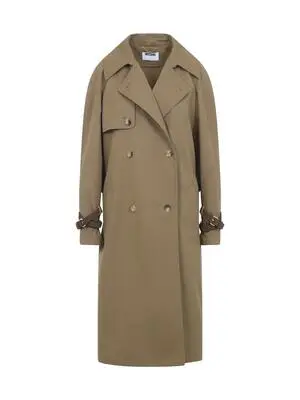 Moschino Trench - Brown