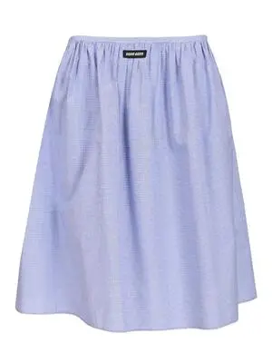 Miu Miu Gingham Skirt - Multicolor