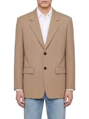 Saint Laurent Tailored Blazer - Cream