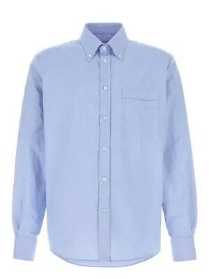 Valentino Garavani Powder Oxford Shirt - Blue