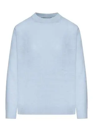 Max Mara Linen Crewneck Sweater - Multicolor