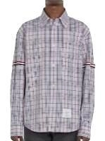 Thom Browne Thom Browne Men Oversize Check Shirt Multicolor