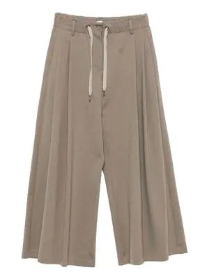 Brunello Cucinelli BRUNELLO CUCINELLI Cotton Blend Trousers Multicolor