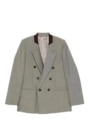 Victoria Beckham Grey Jackets Blazers - Gray