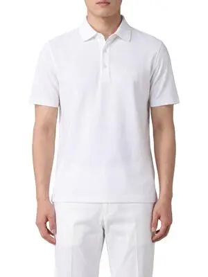 Zegna Cotton Polo Shirt With Logo - White