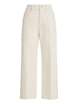 Brunello Cucinelli Cotton Trousers - Multicolor