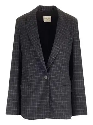 FORTE_FORTE Boxy Fit Blazer - Black