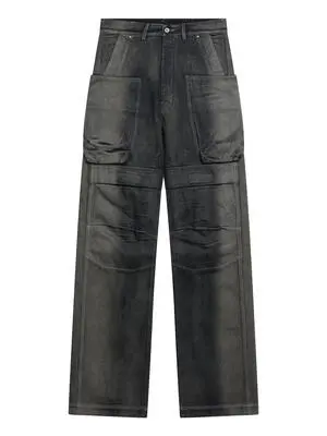 Rick Owens Stefan Cargo Straight-leg Denim Jeans - Multicolor