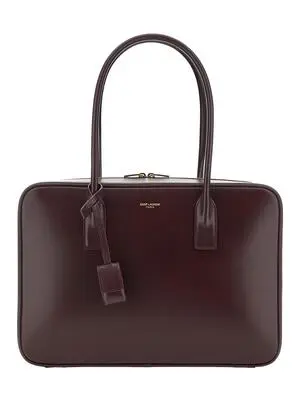 Saint Laurent Smooth Grain Leather Shoulder Bag - Multicolor
