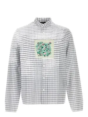 Prada Embroidered Cotton Shirt - Multicolor