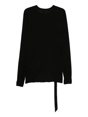 Rick Owens Long-sleeved T-shirt - Black