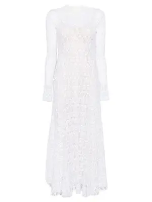 FORTE_FORTE Lace Long Dress - Multicolor
