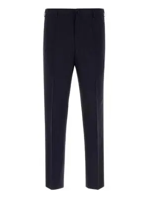 Prada Midnight Wool Pant - Blue