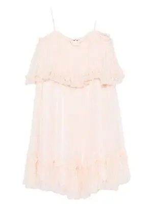Chloé Silk Mini Dress - Multicolor
