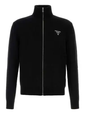Prada Cashmere Cardigan - Black