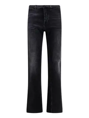 Gucci Nastro Web Denim Jeans - Black