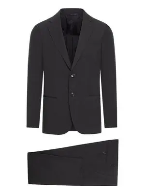 Giorgio Armani Single-breasted Tailored Suit - Black