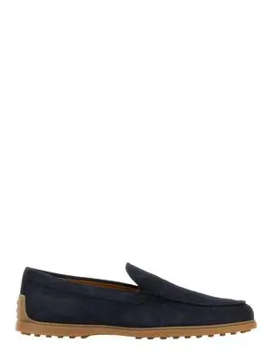TOD'S Suede Loafers - Blue