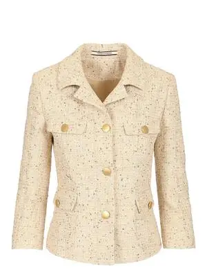 Tagliatore Short Jacket - Cream